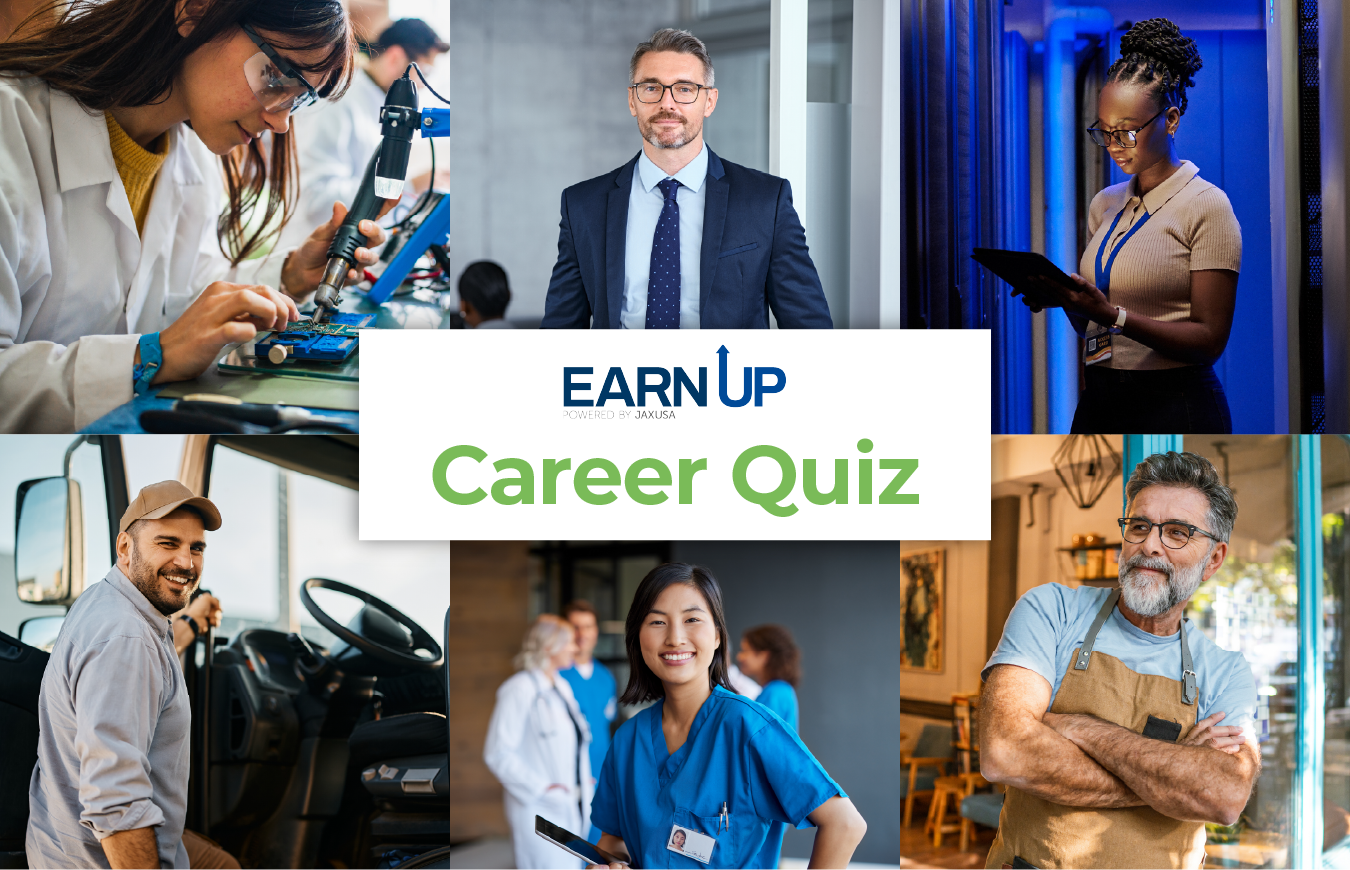 Career Quiz - Earn Up